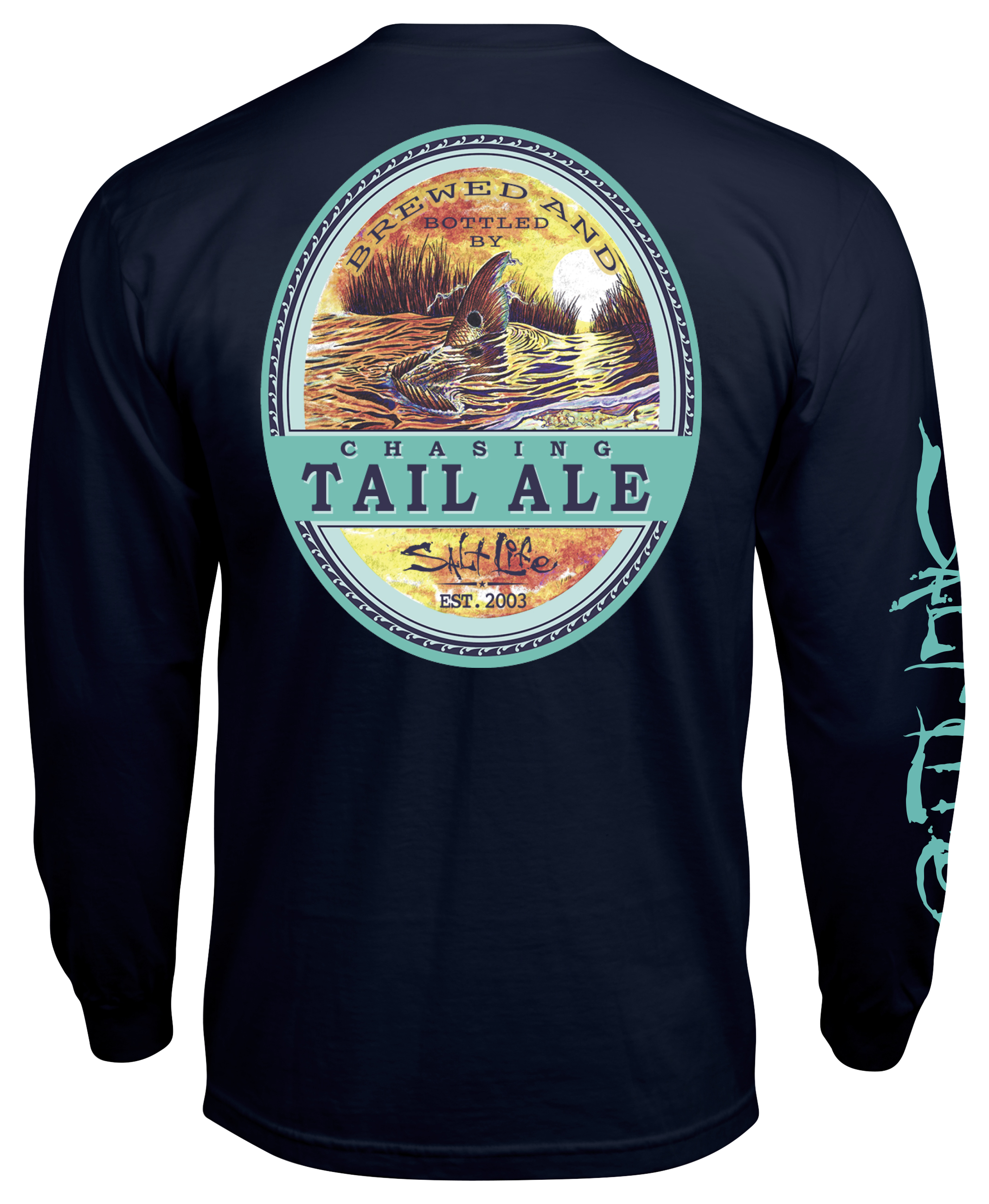 Salt Life Chasing Tail Ale Long-Sleeve Pocket T-Shirt | Bass Pro Shops